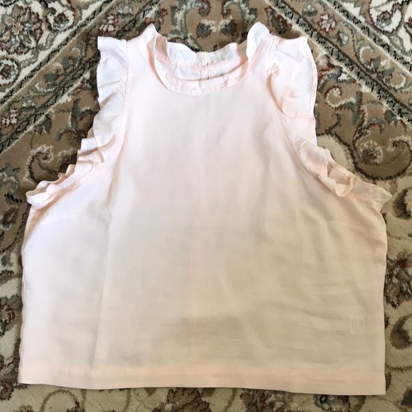 Anthropologie | Tops | Anthro Cloth Stone Ruffled Tank Top | Poshmark